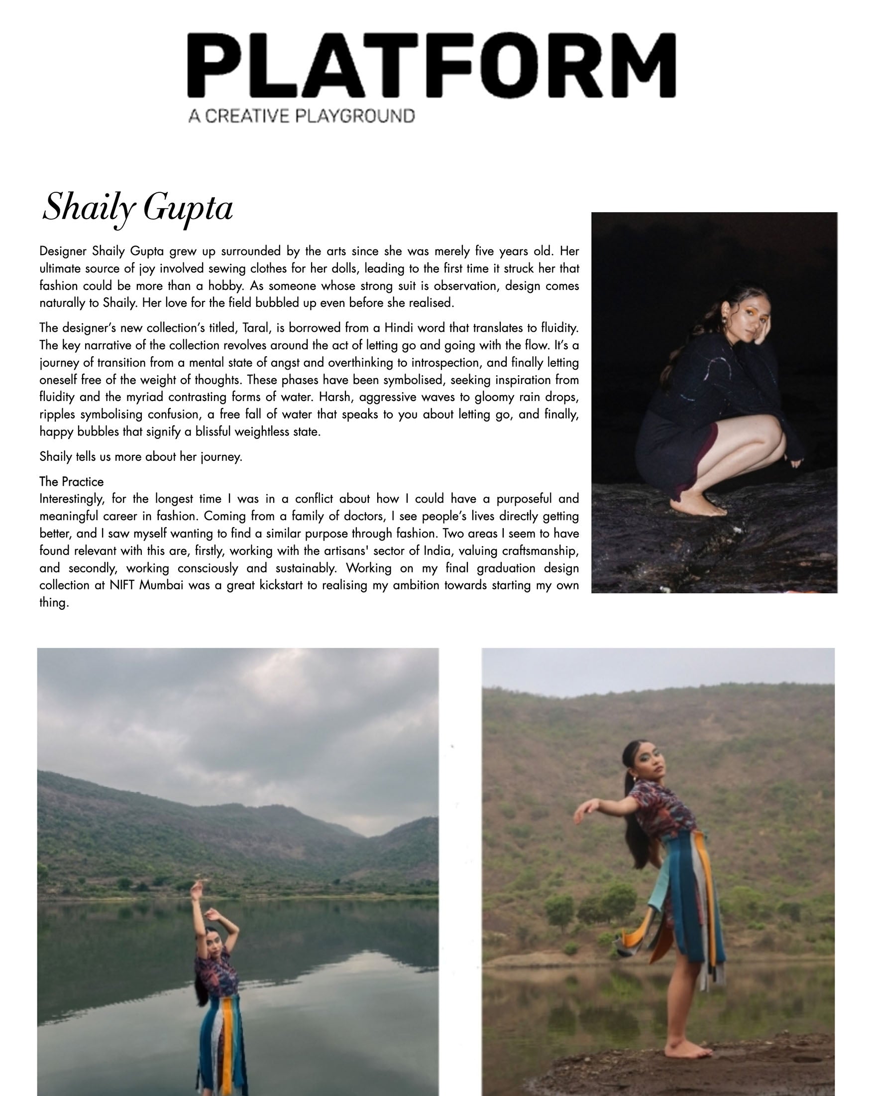 Platform magazine – Shay Studio